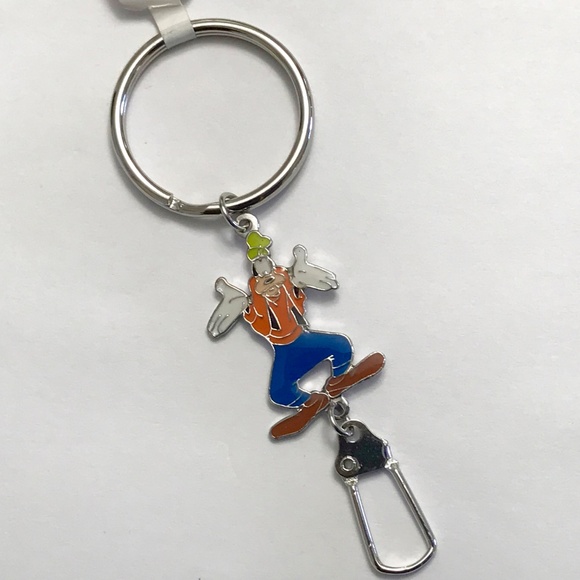 Disney | Accessories | Disney Goofy Keychain Zipper Pull Purse Charm ...